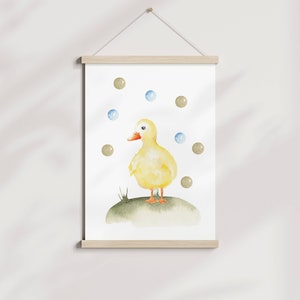 Silly Goose Wall Art Nursery Decor Farm Animal Printable Girl's Room ...