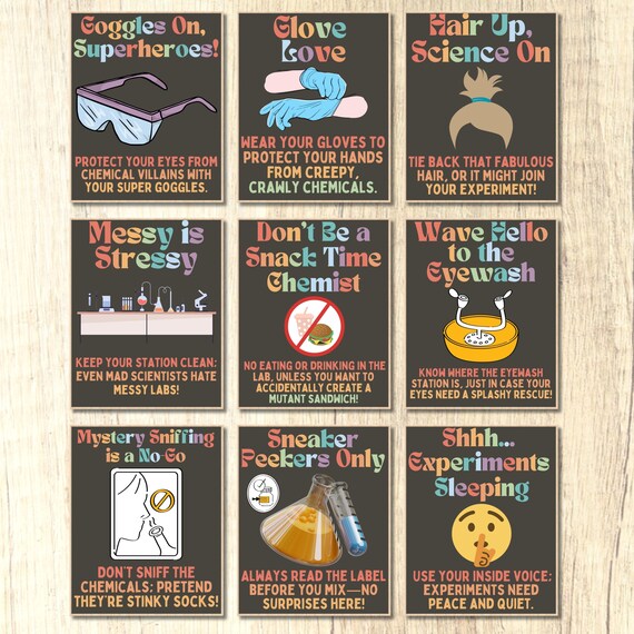 Ejemplos De Carteles Sobre Seguridad Científica