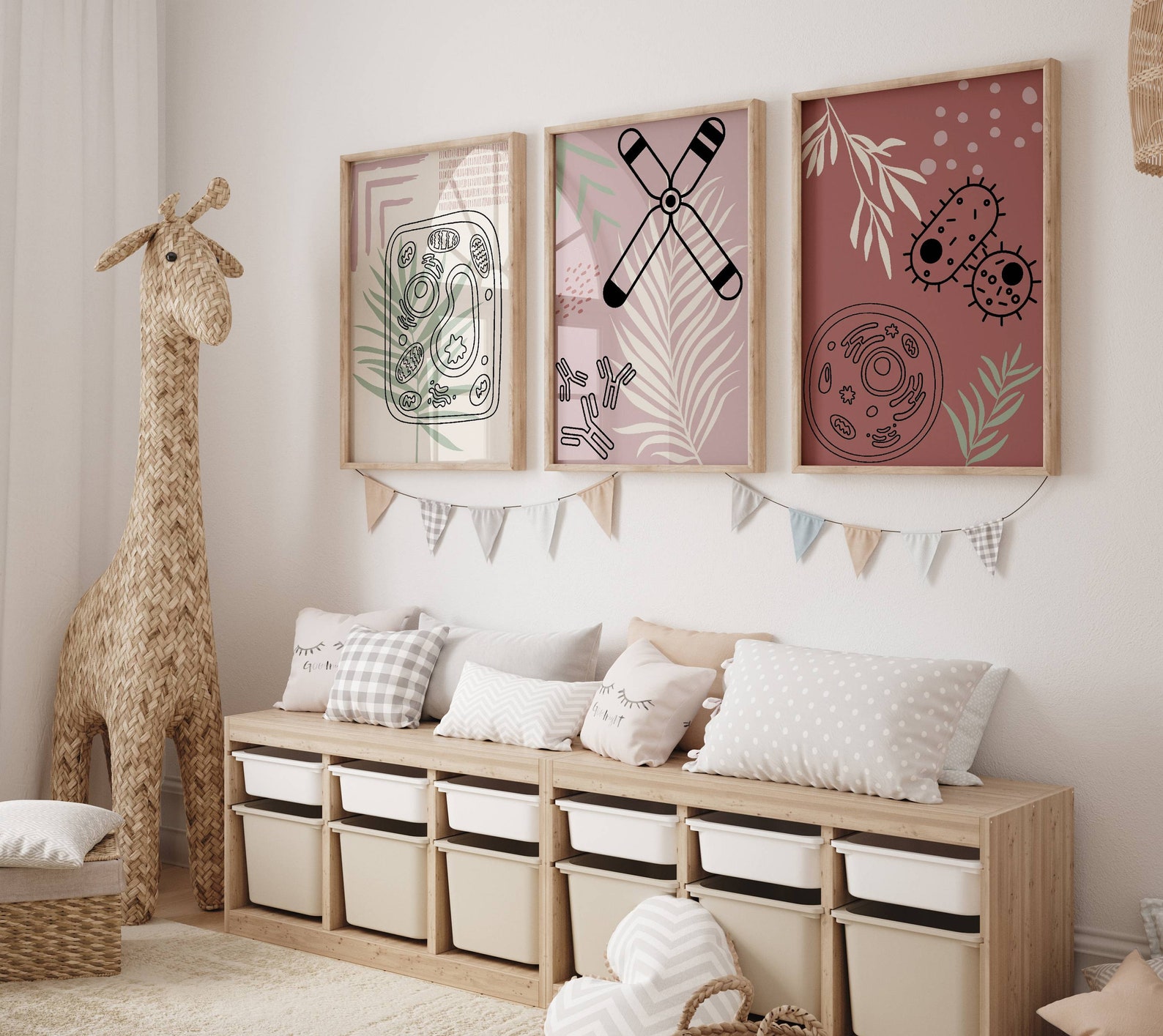Science Decor for Girls Science Themed Baby Shower Decorations Science ...