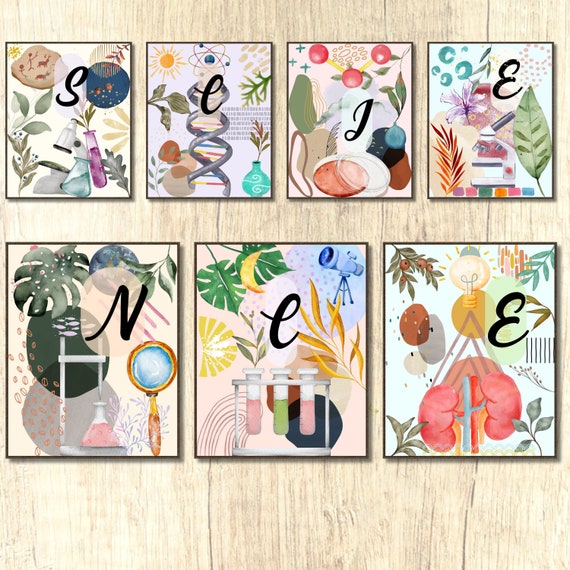 Carteles De Arte Científico