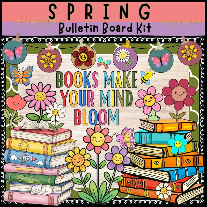 April Classroom Decor - Etsy