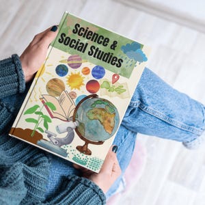 Science Subject Binder Cover Printable Back to School Social Studies ...