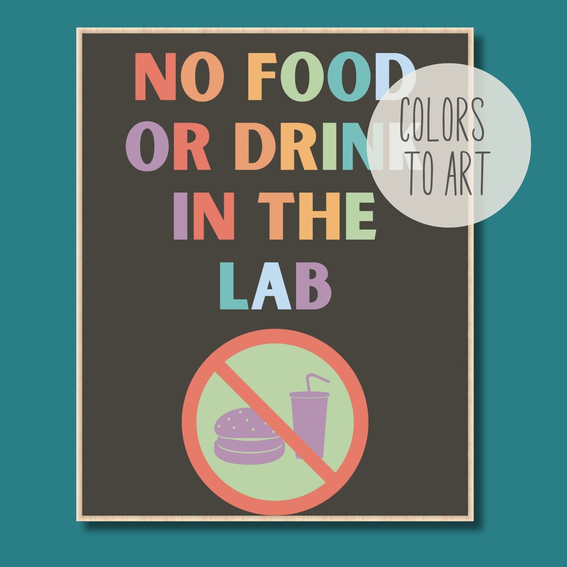 Lab Safety Poster Science Class Poster Science Lab Bulletin Board Kit ...