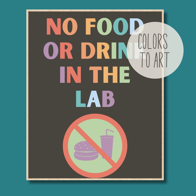 Lab Safety Poster Science Class Poster Science Lab Bulletin Board Kit ...