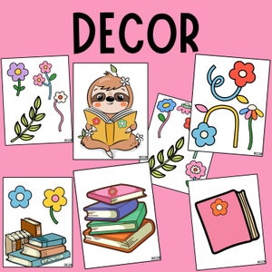 Reading Month Classroom Bulletin Board Spring Bulletin Board Printable ...