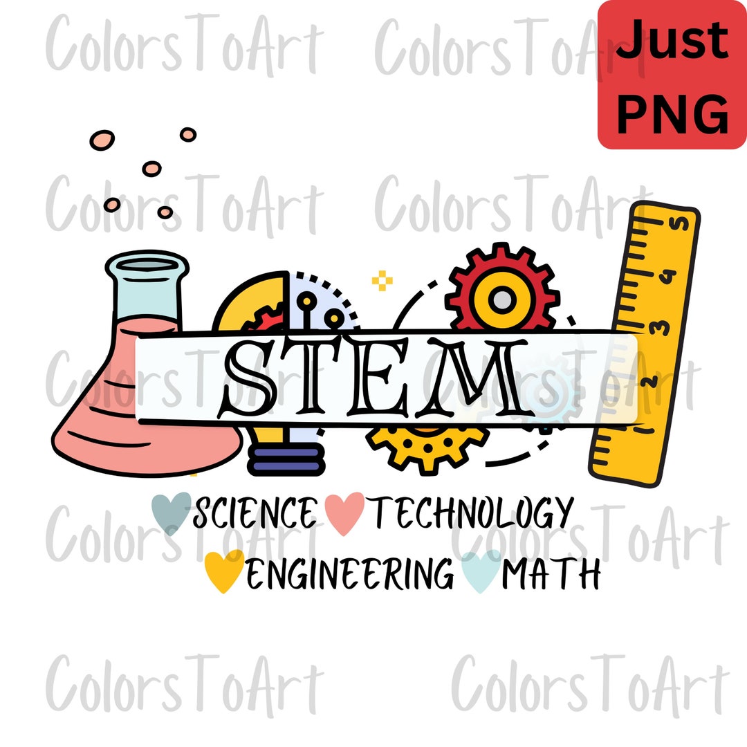 PNG Files for Shirts STEM PNG Science Technology - Etsy
