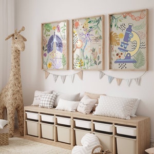 Biology Posters Science Classroom Decor Biology Lab Decor Science ...