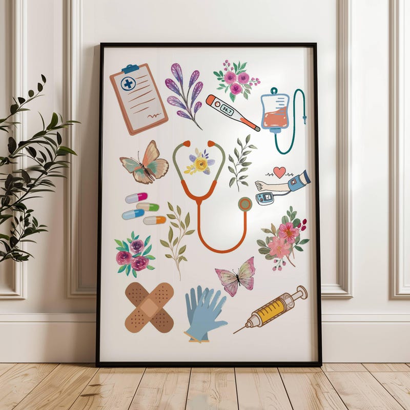 School Nurse Posters - Etsy