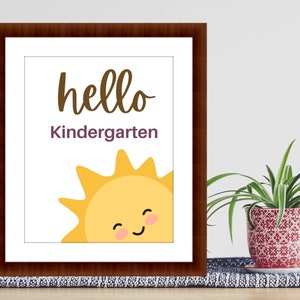 Hello Kindergarten 2022 - 2023 | First Day of Kindergarten | Back to ...