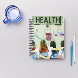 School Subjects Binder Cover Printable, Health Binder Cover, Teacher ...