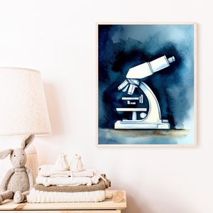 Science Wall Prints, Watercolor Prints, Classroom Wall Art, Nursery ...