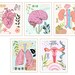 Science Wall Prints, Human Anatomy Paintings, Watercolor Print, High ...