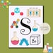 Chemistry Printable Science Printable Laboratory Art Middle School ...