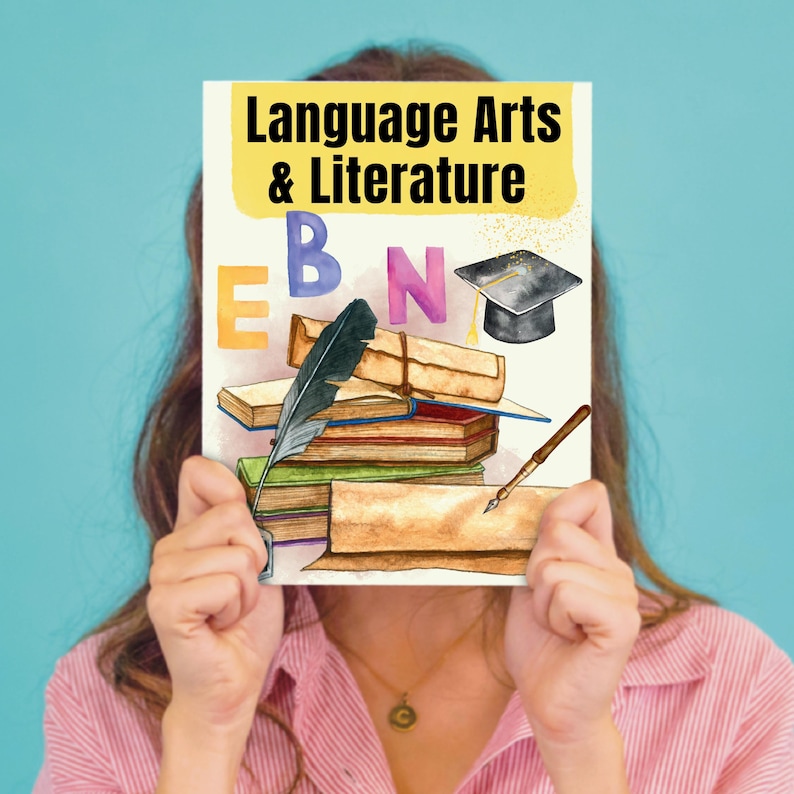 Language Arts & Literature Subject Binder Cover Printable Back to ...