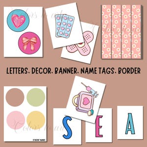 Healthcare Valentines Day Bulletin Board February Bulletin Board Kit ...