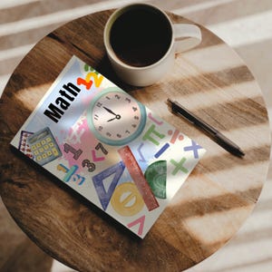 Math Subject Binder Cover Printable Back to School Math Teacher Binder ...