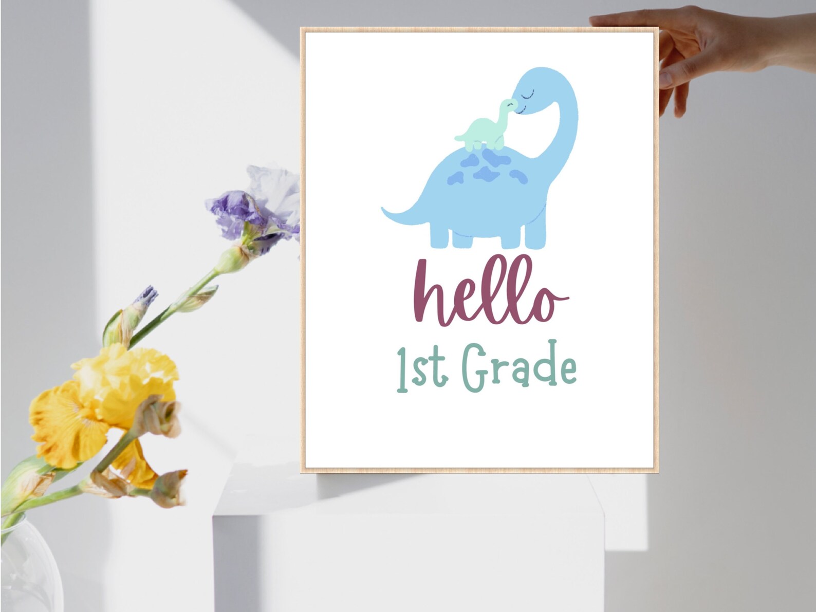 Hello 1st Grade 2022 2023 First Day of 1st Grade Back to - Etsy