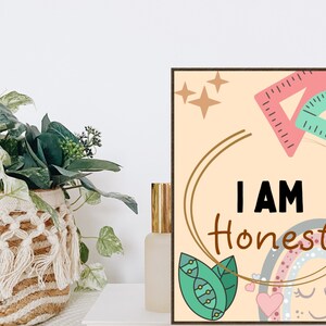 Growth Mindset Classroom Printable Posters Boho Watercolor Classroom ...