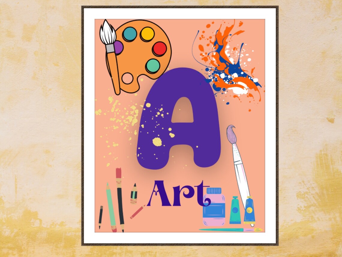 STEAM Art Set of 5 Playroom Poster Homeschool Learning - Etsy