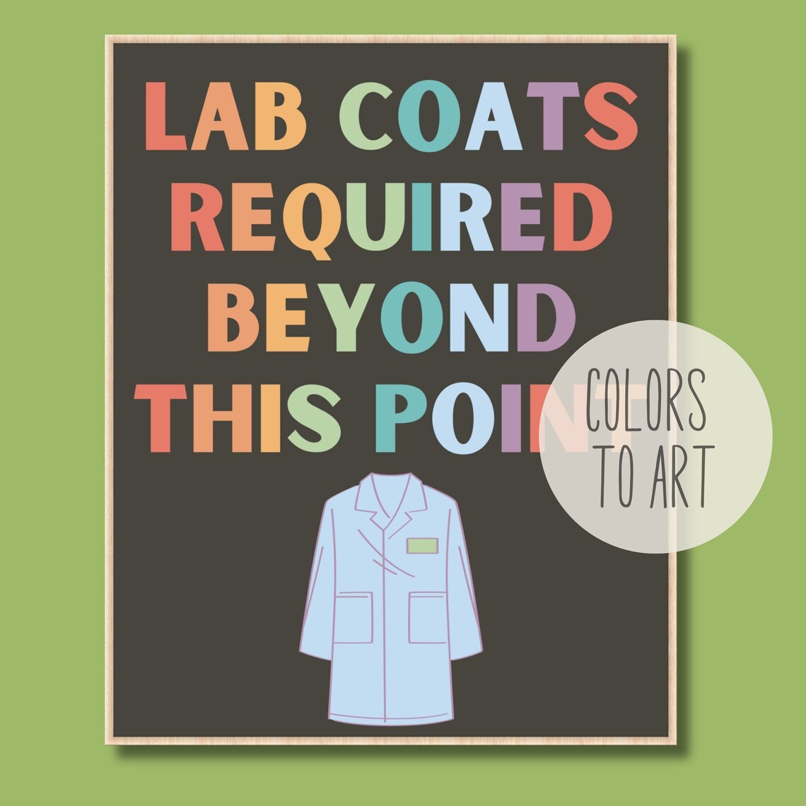 Lab Safety Poster Science Class Poster Science Lab Bulletin Board Kit ...