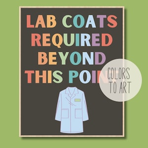 Lab Safety Poster Science Class Poster Science Lab Bulletin Board Kit ...