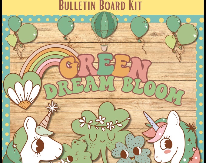 St. Patrick's Day Bulletin Board, Printable St. Patty's Day Classroom ...