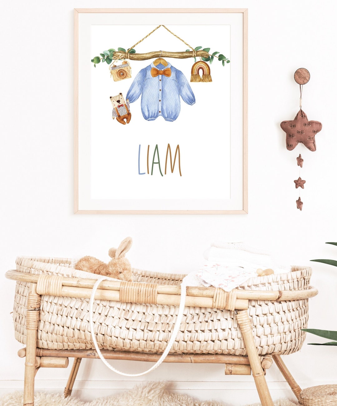 Printable Baby Boy Name Sign, Baby Name Announcement Printable, Boy ...