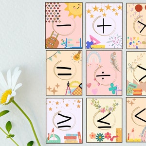 9 Math Class Gallery Wall, Classroom Decor, High School Middle School ...