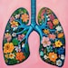 Lungs Print Human Anatomy Print Yoga Studio Decor Meditation Wall Art ...