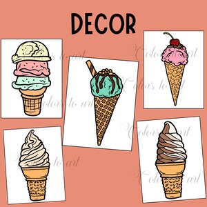 Sweet Summer Bulletin Board, Ice Cream Bulletin Board, Digital Download ...