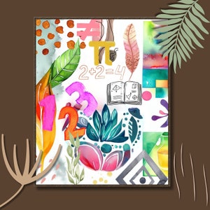 Math Decor Math Class Gallery Wall Math Art High School Middle School ...