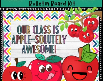 Fall Apples Bulletin Board or Door Decoration - Etsy