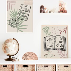 Math Classroom Decor Math Decoration Math Teacher Gift Math Bulletin ...