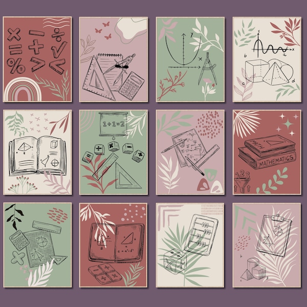 Math Classroom Decor - Etsy