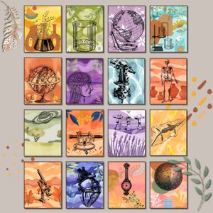 Science Biology Poster Set of 16 Classroom Decor Biology Wall Art ...