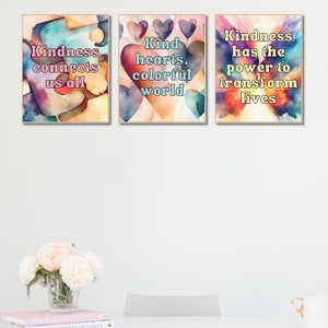 Motivational Kindness Prints, Bulletin Board Ideas, World Kindness Day ...