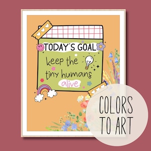 Teacher Daily Reminders Printable Set Classroom Decor Bulletin Board ...