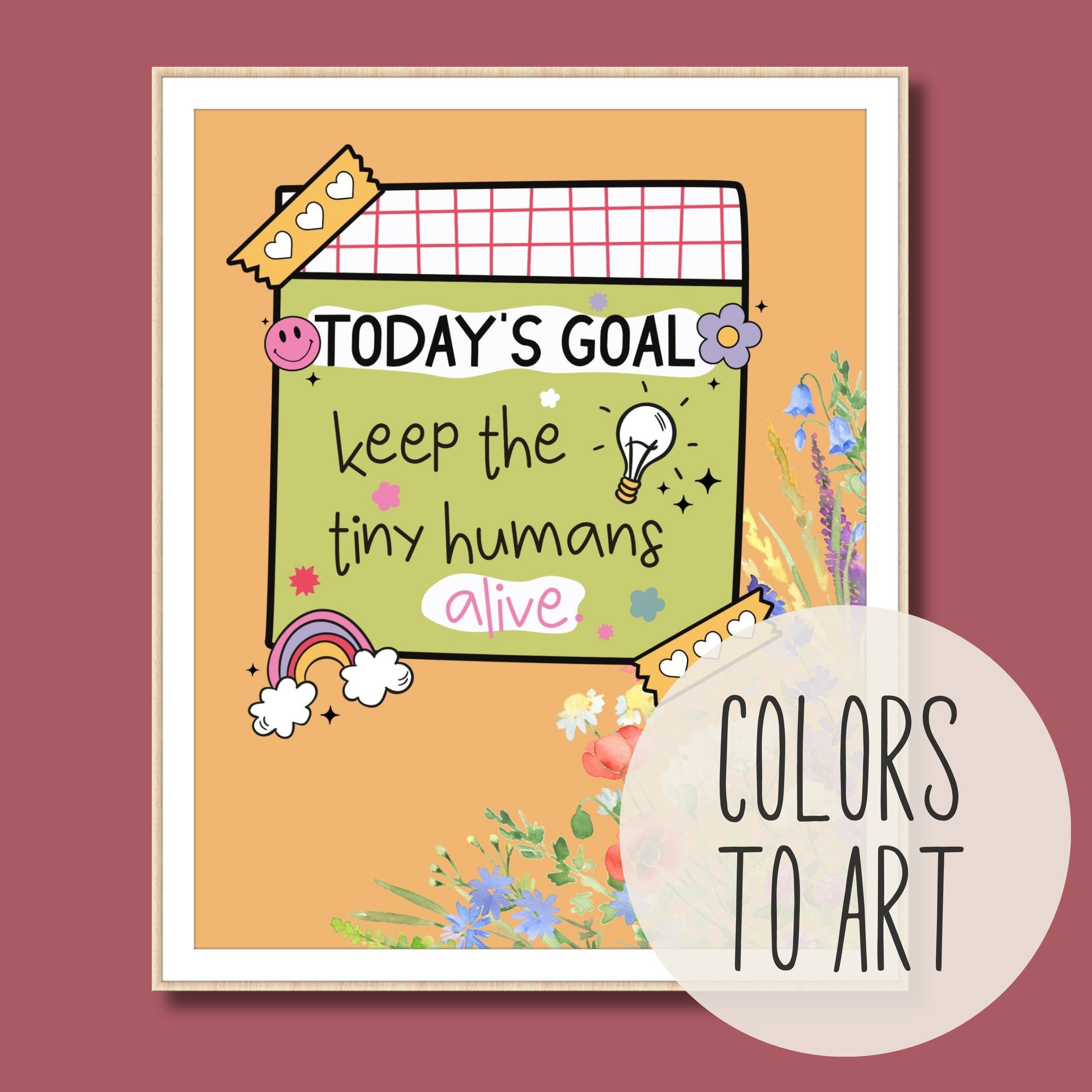 Teacher Daily Reminders Printable Set Classroom Decor Bulletin Board ...