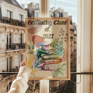 Class of 2027 Digital Download Twenty Seven Graduation Design Senior ...