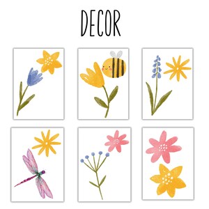 Spring Bulletin Board Kit Watercolor Spring Theme Classroom Decor Easy ...