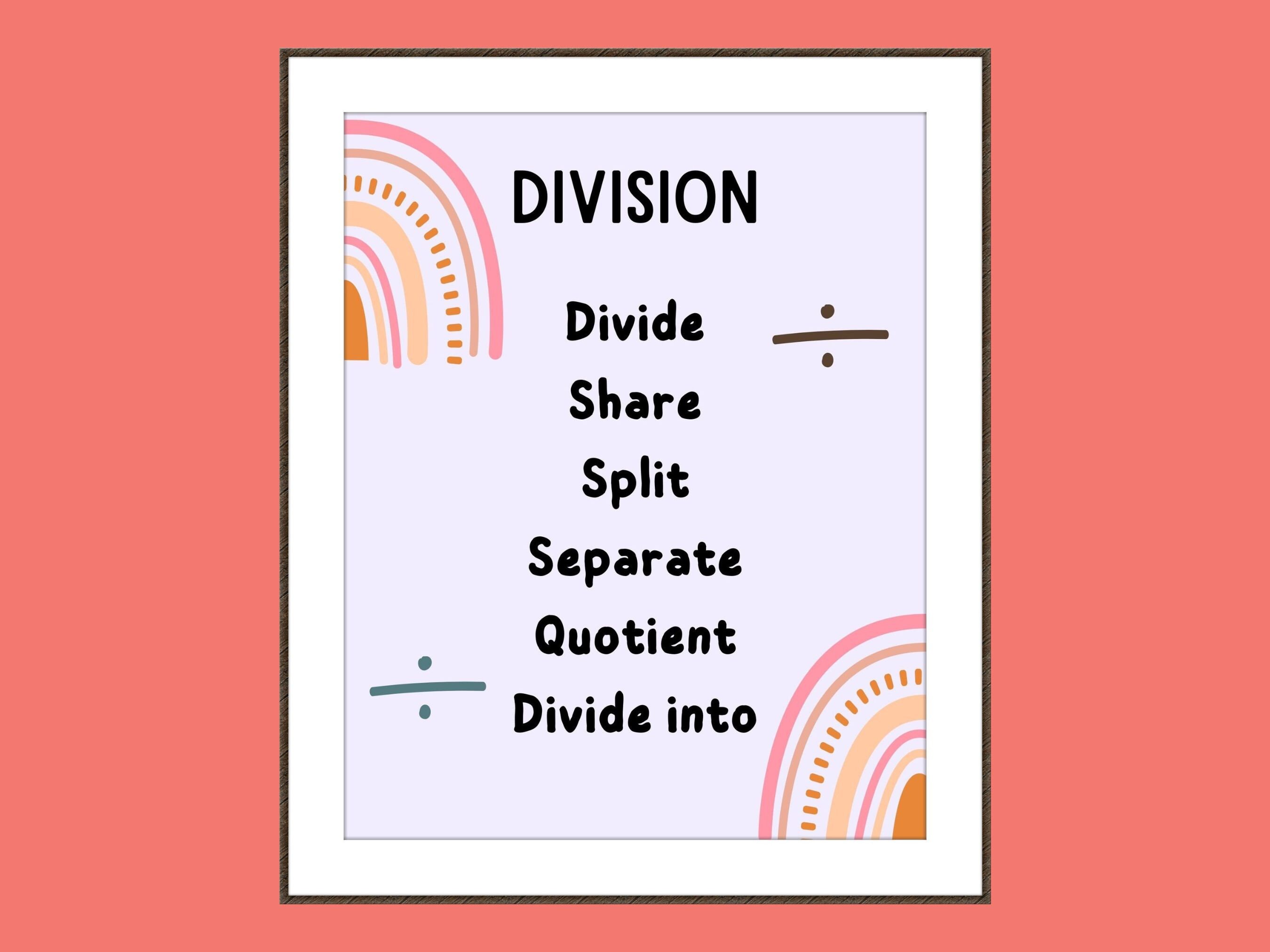 Math Classroom Decor, Math Posters Printable, Math Classroom ...