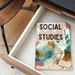 School Subjects Binder Cover Printable, Back to School, Teacher Binder ...