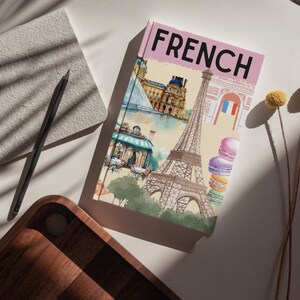 School Subjects Binder Cover Printable, French Binder Cover, Health ...