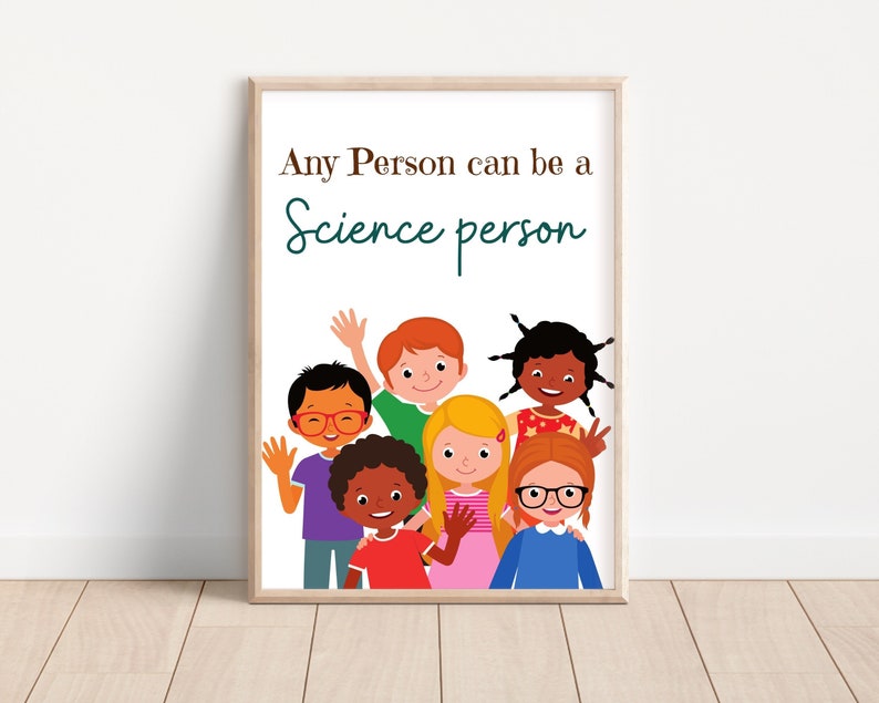 Science Posters Diversity and Inclusion Science Classroom - Etsy