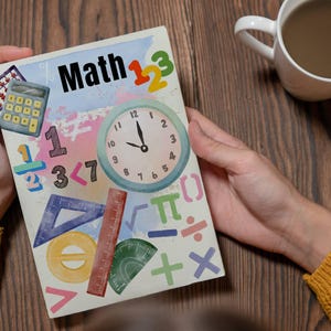 Math Subject Binder Cover Printable Back to School Math Teacher Binder ...