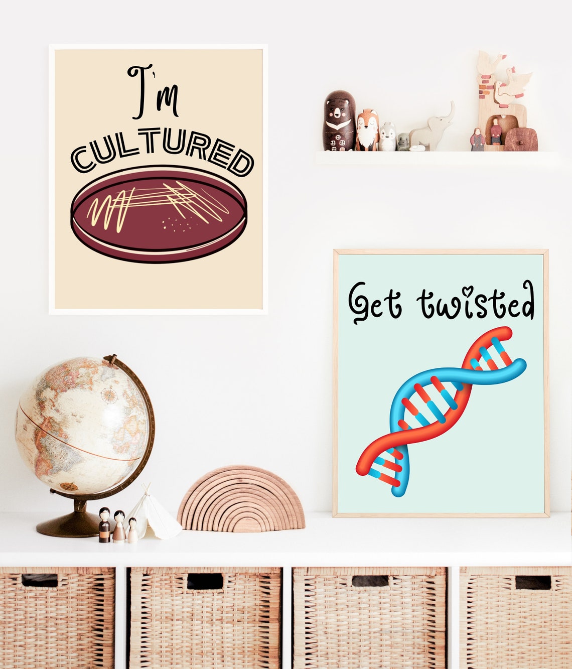 Science Wall Prints Punny Science Poster Classroom Decor - Etsy