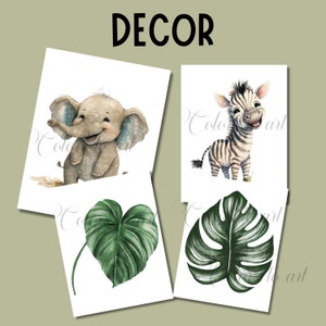 Jungle Back to School Bulletin Board Kit Classroom Decoration August ...