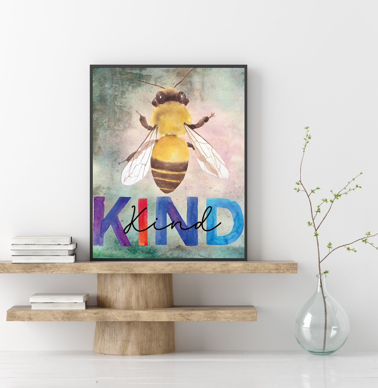 Be Kind Print, Be Kind Wall Art, World Kindness Day Wall Art, Classroom ...