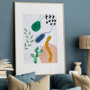 Microbiology Posters Science Posters Classroom Decor Microbiologist ...