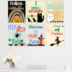 Halloween Bulletin Board Decor, Easy Holiday Classroom Decorations ...